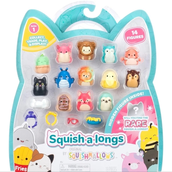 Squishmallows | Toys | Squishalongs 9 Pc Mini Squishmallow Figures Ring ...
